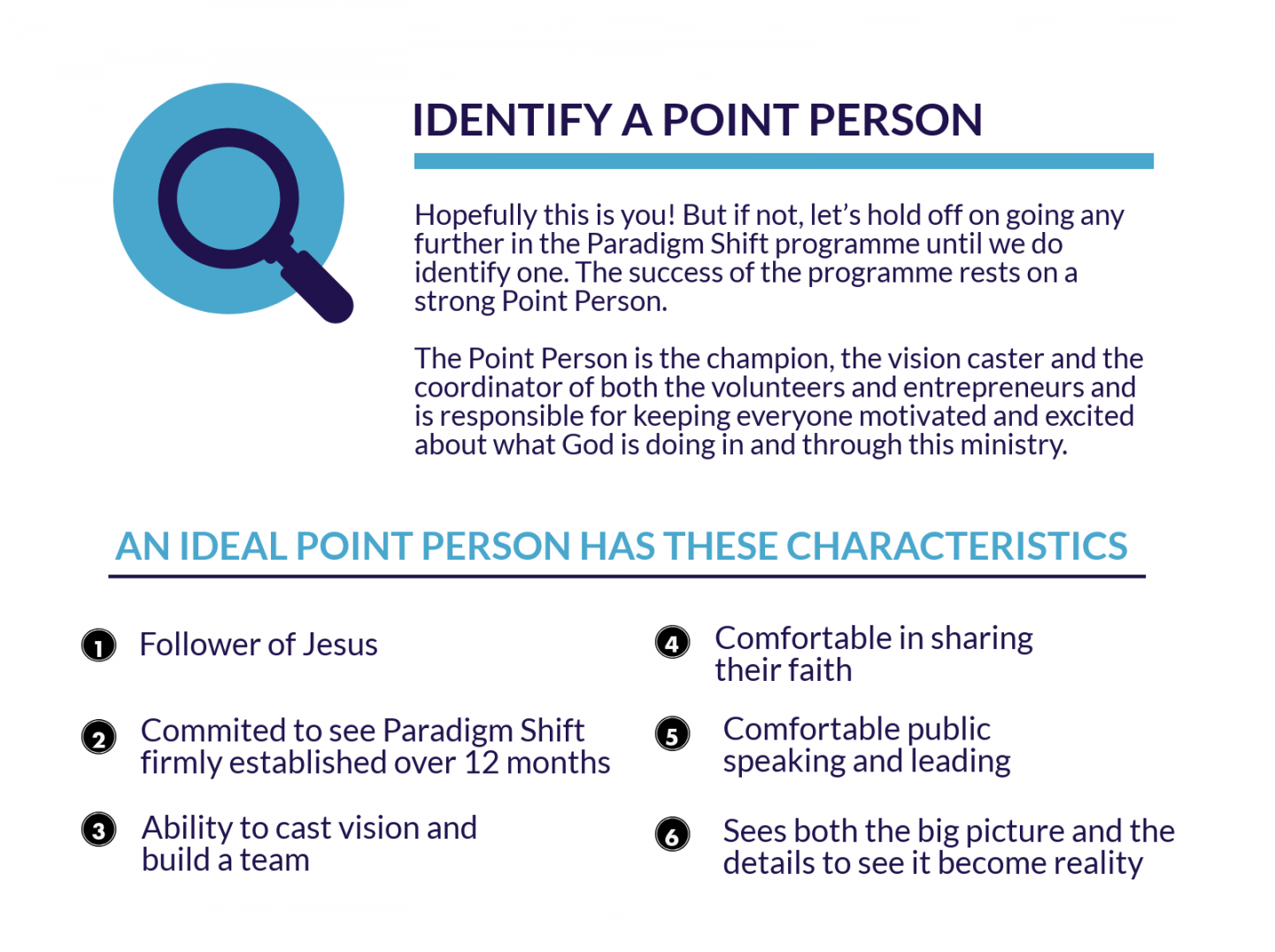 Point Person - Paradigm Shift